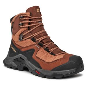 Salomon Women's Quest Element Gore-TEX Trail Running Shoe, Mocha Mousse, 7.5