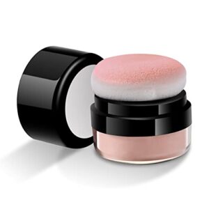 loose powder blush air cushion blush natural blusher bright shimmer face blush for cheek highly pigmented blush makeup easy to blend makeup blushin, all day wear(04#)