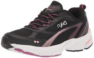 ryka women's impress walking shoe black 9 w