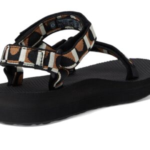 Teva Women's Midform Universal Sandal, Bounce Black/Lion, 9