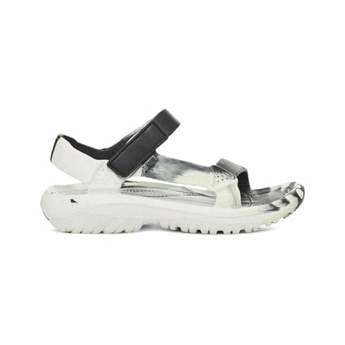 Teva Women's Hurricane Drift Huemix Sandal, Black Swirl, 9