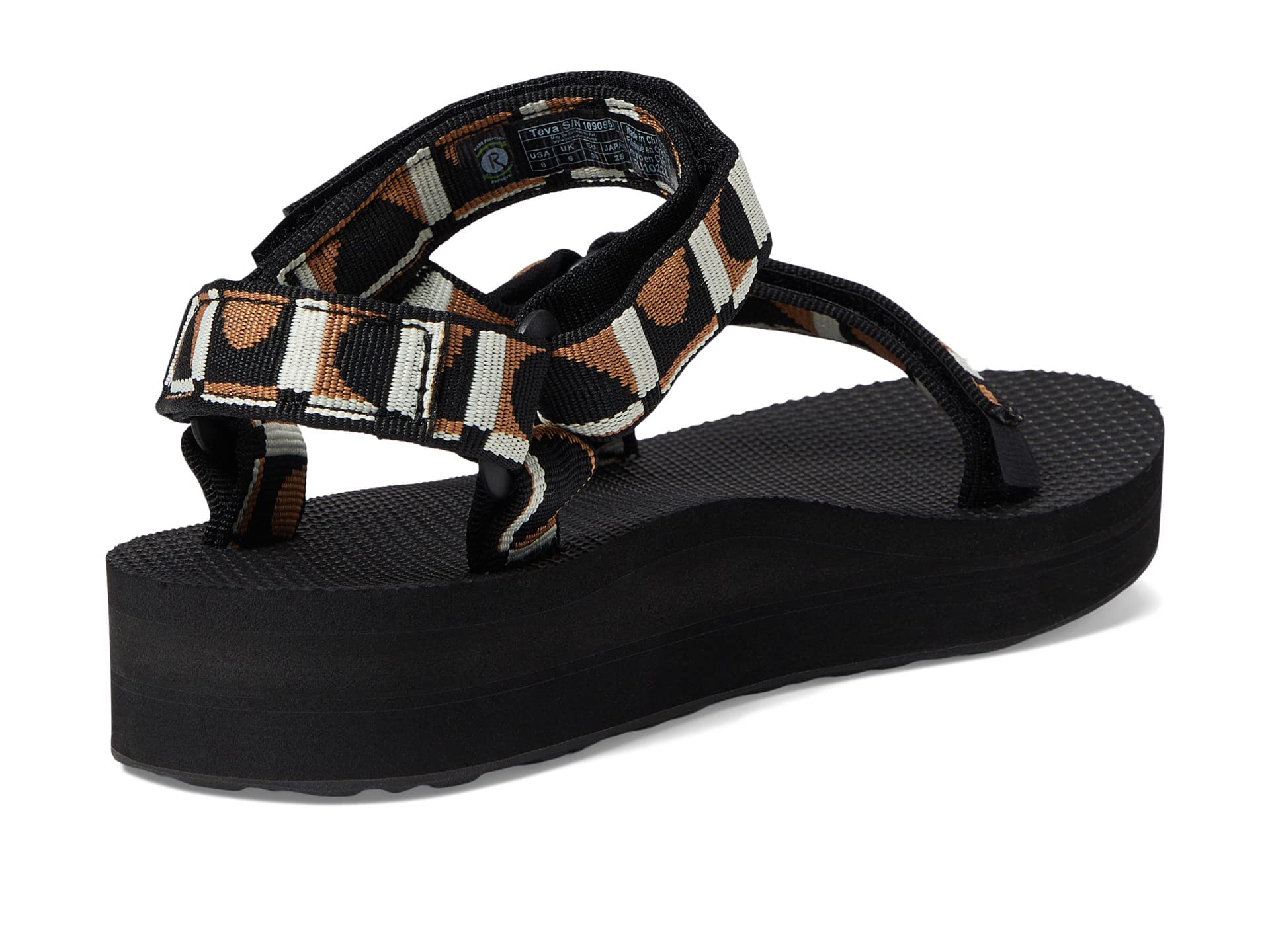 Teva Women's Midform Universal Sandal, Bounce Black/Lion, 10