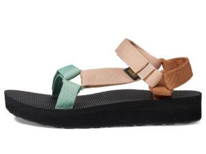 teva women's midform universal sandal, clay multi, 7