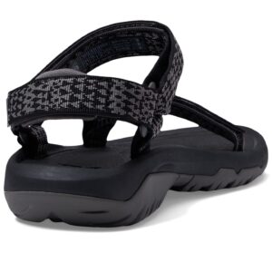 Teva Women's Hurricane XLT2 Sandal, Etching Black/Grey, 5