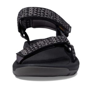 Teva Women's Hurricane XLT2 Sandal, Etching Black/Grey, 5