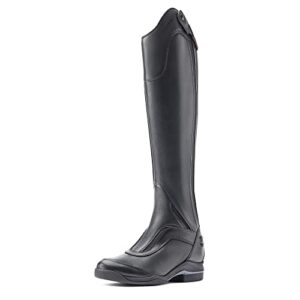 ariat women's v sport zip tall riding boot equestrian, black, 8.5