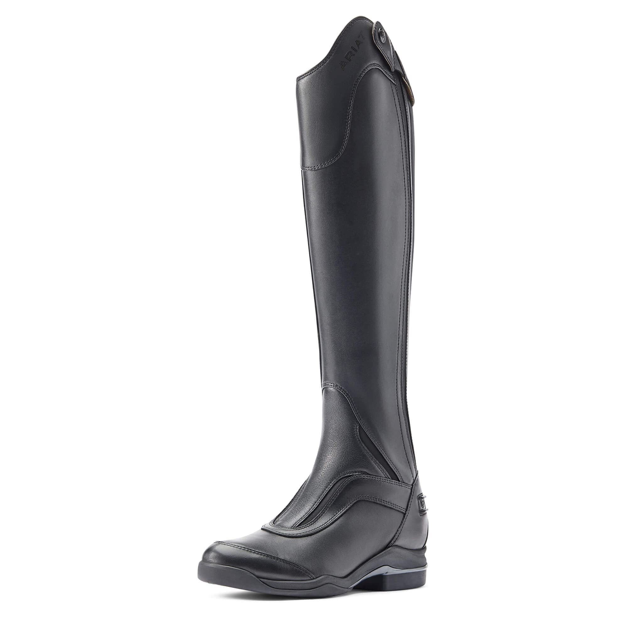 Ariat Women's V Sport Zip Tall Riding Boot Equestrian, Black, 9.5