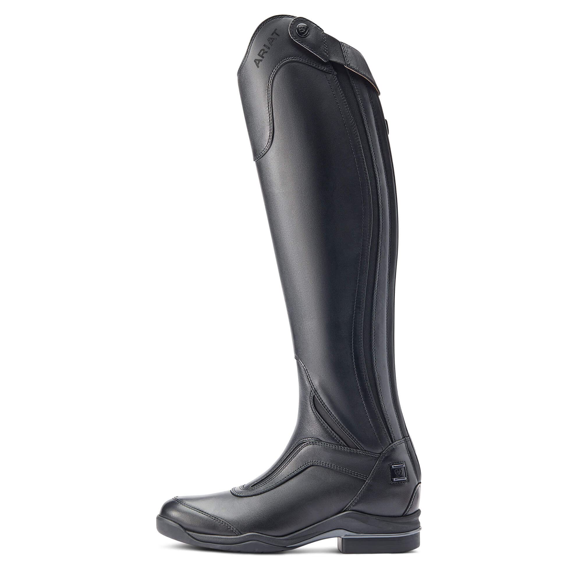 Ariat Women's V Sport Zip Tall Riding Boot Equestrian, Black, 9.5