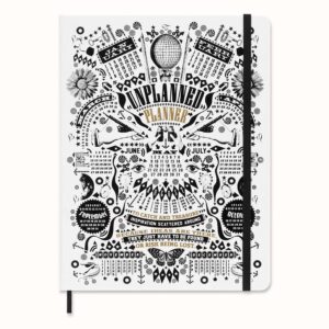 moleskine limited edition undated planner petrantoni, 12m, extra large, hard cover (7.5 x 10)