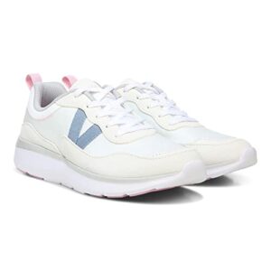 Vionic Ayse - Women's Lace-up Athletic Sneakers with Arch Sup White - 9 Medium