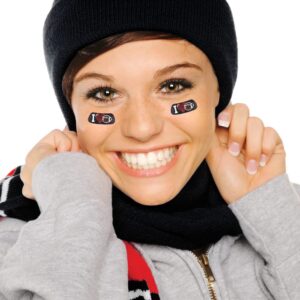 Anderson's I Love Football EyeBlacks and Body Decals, 10 per Package, Tattoos, Cheek Cheers, Fan Gear, Sports Fan Gear,School Spirit, Football Cheerleader Accessories, Homecoming