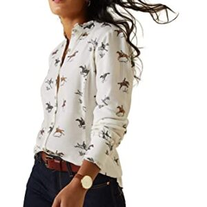 Ariat Female Clarion Blouse Fresh Print Small