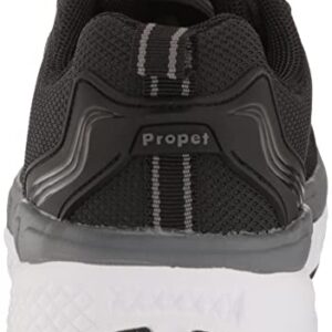 Propét Women's Ultra Athletic Sneakers, Black/Grey, 11 Medium US