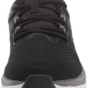 Propét Women's Ultra Athletic Sneakers, Black/Grey, 11 Medium US