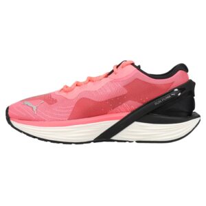 puma run xx nitro sunset glow/puma black/metallic silver 10 b (m)