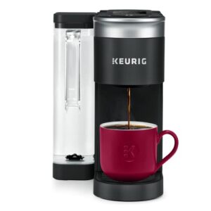 keurig k-supreme smart coffee maker, multistream technology, brews 6-12oz cup sizes, black