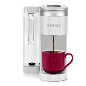 keurig k-supreme smart coffee maker, multistream technology, brews 6-12oz cup sizes, white