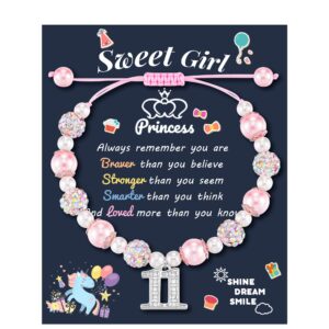 laveir 11 year old girl gift ideas, niece daughter granddaughter gifts for 11 year old girls birthday bracelet gift idea stuff from aunt mom grandma