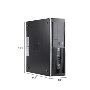 HP Elite Desktop Computer,8300 Office Small Form Factor PC,Refurbished Windows 10 Desktop,i5 Tower,16GB RAM,1TB SSD + 2TB HDD,DVDRW,DP,HDMI,WiFi,BT,VGA,Wireless Keyboard and Mouse+TJJ Pad(Renewed)