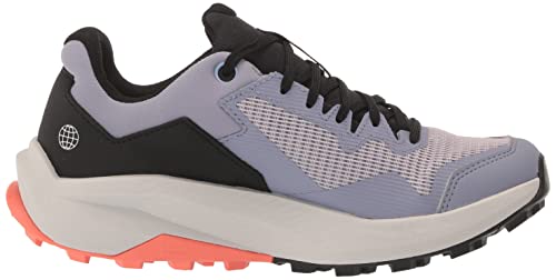 adidas Women's Terrex Trailrider GTX Trail Running Shoe, Silver Violet/Blue Dawn/Coral Fusion, 8