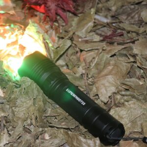 LUMENSHOOTER B2 Blood Tracking Light, Powerful Hunting Flashlight for Nighttime Deer Or Elk Blood Trail Tracking