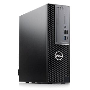 Dell Precision 3431 Desktop Computer SFF Intel Hexa Core i5 9500 up to 4.4GHz 32GB RAM 500GB NVMe SSD Drive Windows 11 Pro WiFi (Renewed)