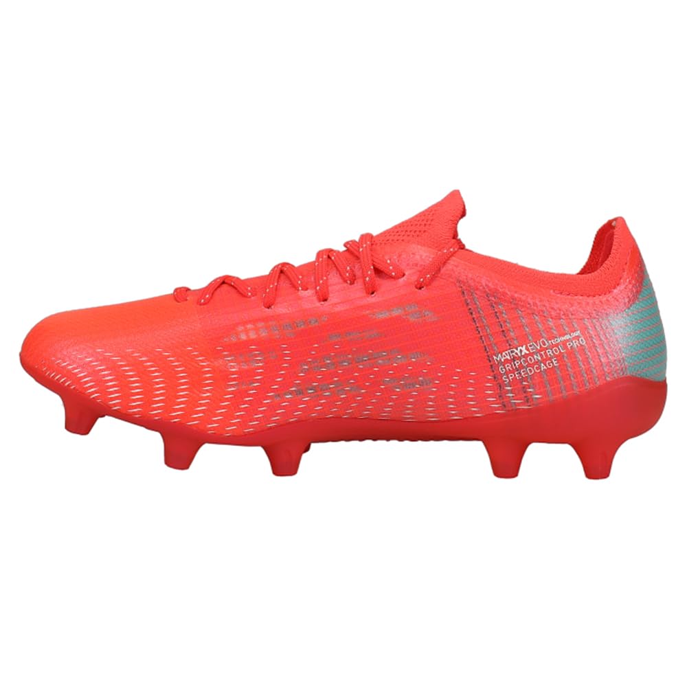 Puma Womens Ultra 1.3 Firm GroundAg Soccer Cleats Cleated - Red - Size 5.5 M