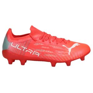 Puma Womens Ultra 1.3 Firm GroundAg Soccer Cleats Cleated - Red - Size 5.5 M