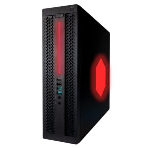 HP Elite RGB Gaming Desktop Computer | Intel Quad Core i7 (4.0GHz Turbo) | GeForce GT 1030 (2GB) GPU | 16GB DDR4 RAM | 500GB Solid State SSD | 5G-WiFi + Bluetooth | Win 10 Gaming PC (Renewed)