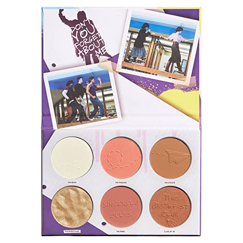 Physicians Formula The Breakfast Club Collection Murumuru Butter Bronzer, Blush, Highlighter Face Powder Makeup, Saturday Detention Face Palette Volume 2