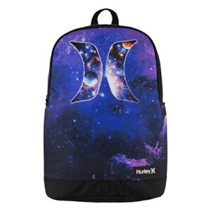 hurley men's graphic backpack-discontinued, space, one size