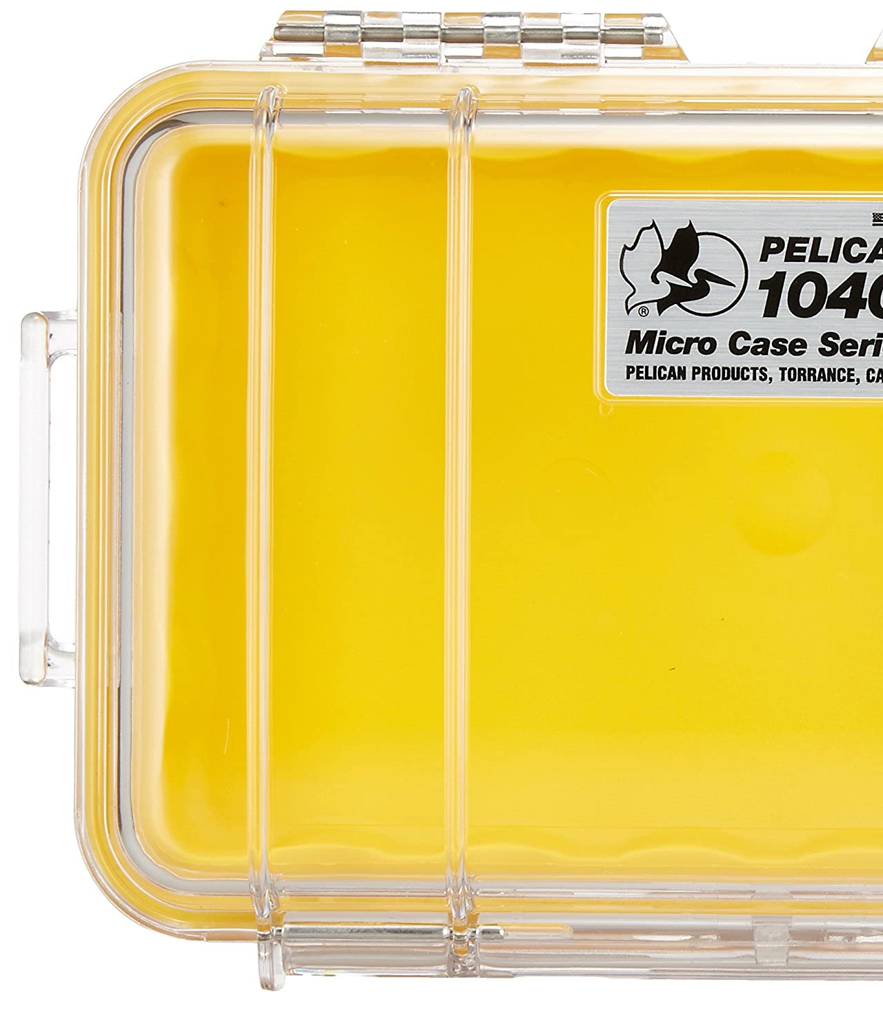 Pelican 1040 Micro Cases (Yellow/Clear) and (Blue/Clear)