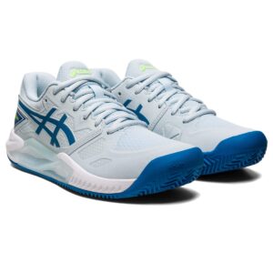 ASICS Women's Gel-Challenger 13 Clay Tennis Shoes, 11, Sky/Reborn Blue