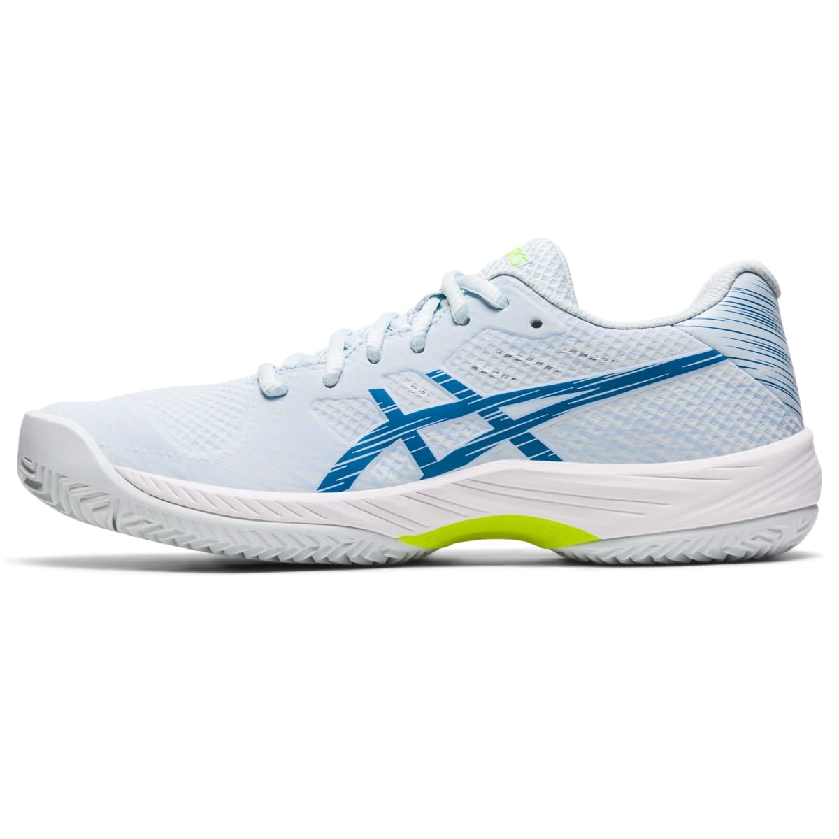 ASICS Women's Gel-Game 9 Clay/OC Tennis Shoes, 7, Sky/Reborn Blue