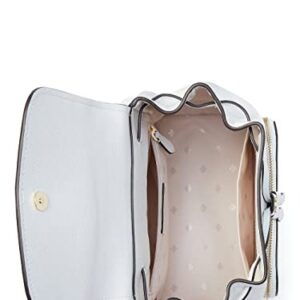 Kate Spade New York Darcy Flap Backpack (White Dove/Multi)