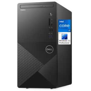 dell vostro 3888 tower business desktop computer, intel octa-core i7-10700, 16gb ddr4 ram, 512gb pcie ssd + 1tb hdd, dvdrw, 802.11ac wifi, bluetooth, keyboard & mouse, windows 11 pro