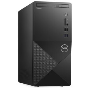 Dell Vostro 3888 3000 Tower Business Desktop Computer, Intel Octa-Core i7-10700 up to 4.8GHz, 32GB DDR4 RAM, 1TB PCIe SSD + 1TB HDD, DVDRW, 802.11AC WiFi, Bluetooth, Keyboard & Mouse, Windows 11 Pro