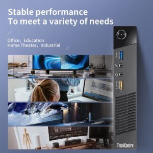 Lenovo ThinkCentre M83 Tiny Mini Business Desktop Computer, Intel Quad-Core i5-4590T Processor, 16GB RAM, New 1TB SSD, WiFi, Windows 10 Pro (Renewed)