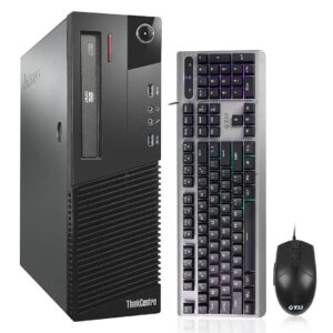 lenovo thinkcentre m83 sff desktop pc, intel quad core i7 upto 4.0ghz,16gb ram, new 1tb ssd, ac wi-fi, dvd-rom, keyboard, mouse, windows 10 pro (renewed)