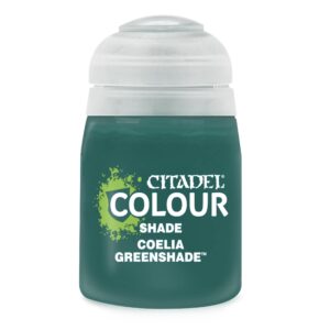 games workshop citadel shade paint: coelia greenshade (18ml)