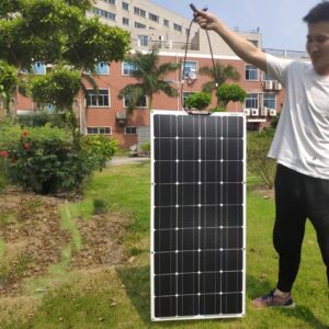 Flexible Monocrystalline Solar Panel Can Charge 12V Battery for Car/Boat/ Home Waterproof Solar Panel (18V 100W 3pc)