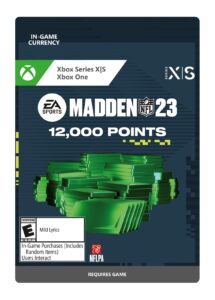 madden nfl 23: 12000 madden points - xbox [digital code]