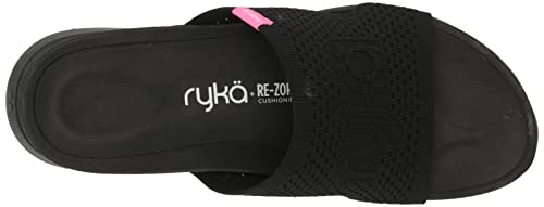 Ryka Women's Thrive Recovery Slide Sandal Black 9 M