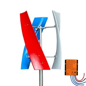 qaznhodds 9000w wind turbine generator kit, 12v 24v 48v 220v with mppt controller wind turbines electricity producer equipment home power energy kit,12v