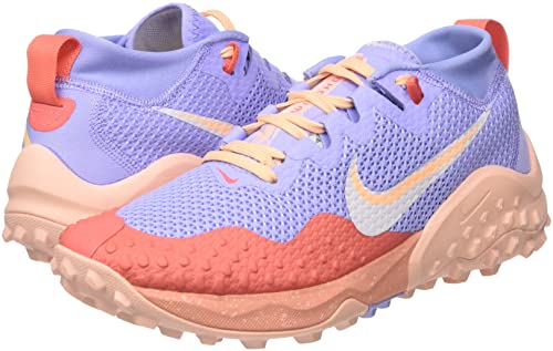 NIKE Women's Stroke Sneaker, Purple Pulse Venice Magic Ember, 9