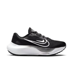 NIKE Women's Sneaker, Black White, 11