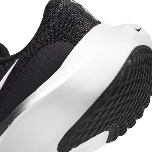 NIKE Women's Sneaker, Black White, 11