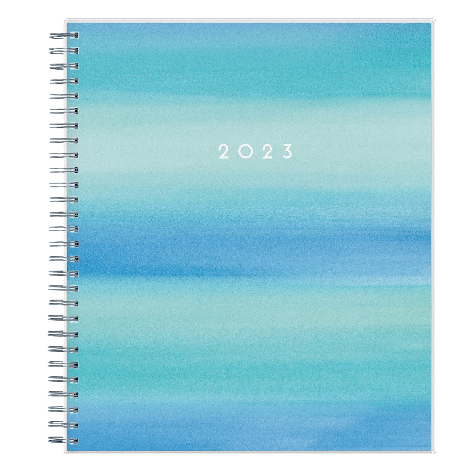 Blue Sky 2023 Monthly Planner, January - December, 8" x 10", Frosted Cover, Wirebound, Chloe (140194)