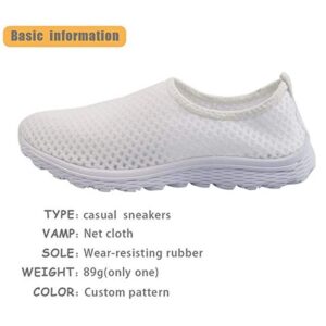 KEIAHUAN Star Sky Print Womens Walking Running Shoes Athletic Non Slip Tennis Fashion Sneakers Casual Flats Sneakers