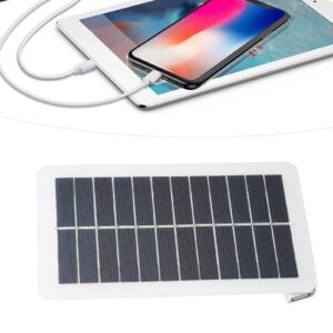 5V 2W 400mA Mini Solar Panel, USB Waterproof Solar Charger Heat Resistant Micro Solar Panels, Protable Solar Panel Kit Mini Solar Cell for Phone Appliance Household Lighting